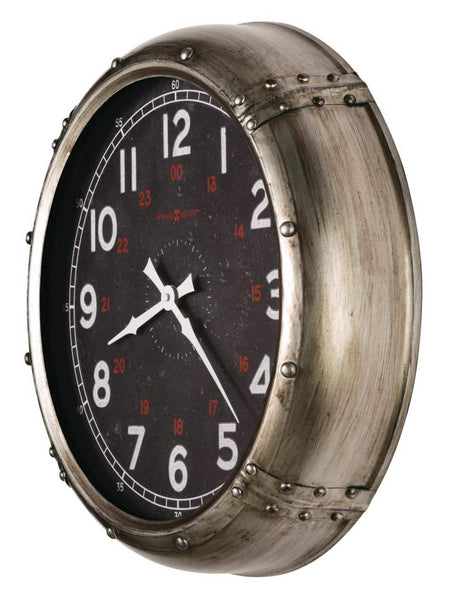 Riggs Metal Wall Clock – Clocks, Etc.